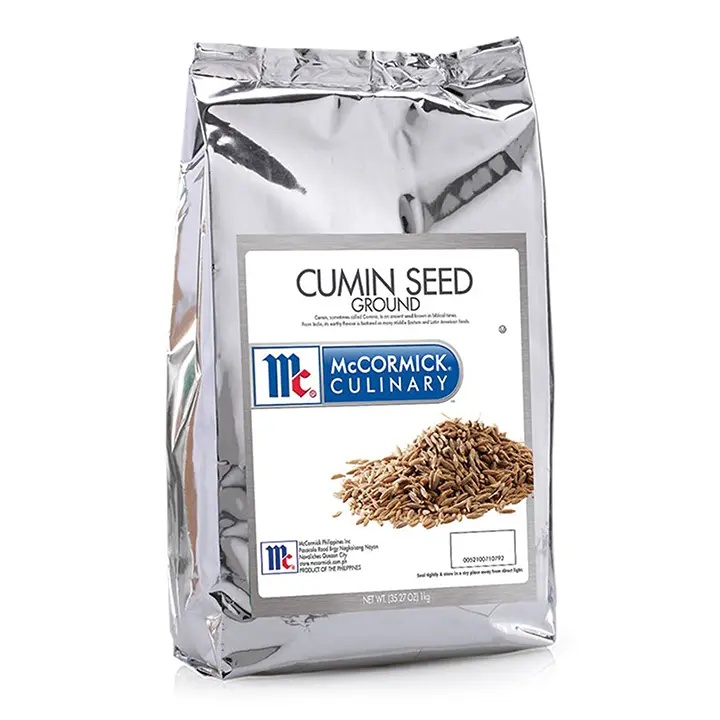 McCormick Cumin Seed Ground 1kg/pck | FSS Systems, Inc.